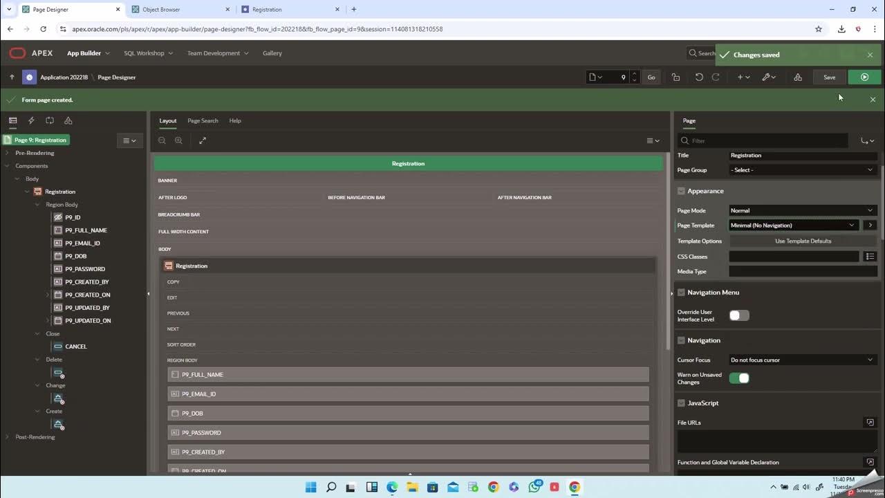 Tutorial 5 - Part 1 : User Registration Page Creation - YouTube