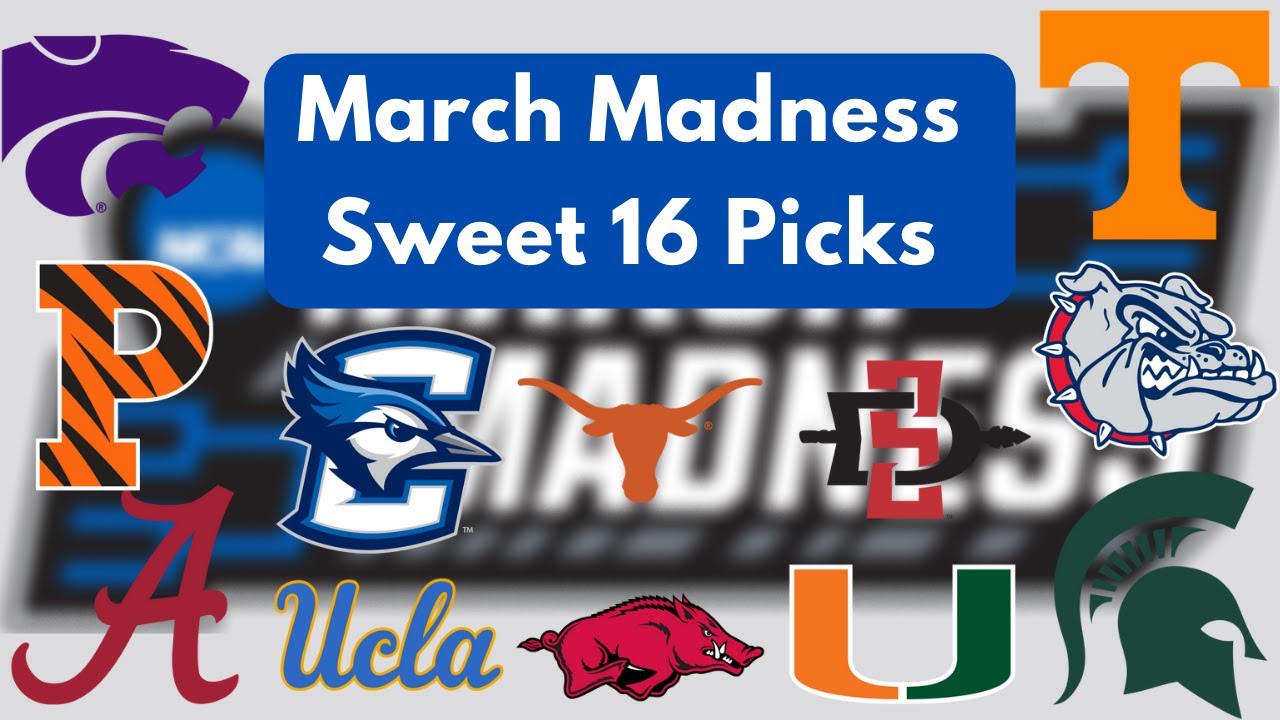 March Madness 2023 Sweet 16 Picks & Predictions - YouTube