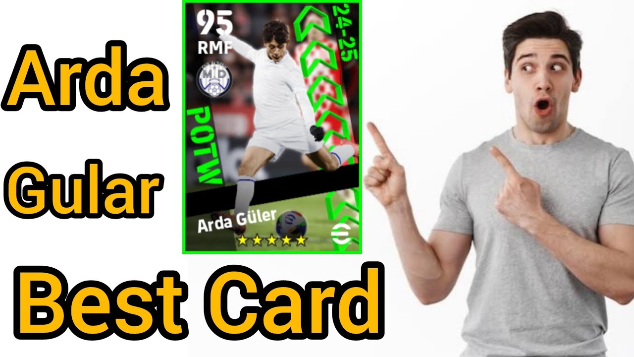 Arda Gular is the best skillful player in e-football /E-FOOTBALL ...