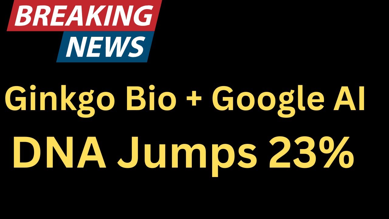 Breaking: DNA partners with Google AI and jumps 23% in a single day ...