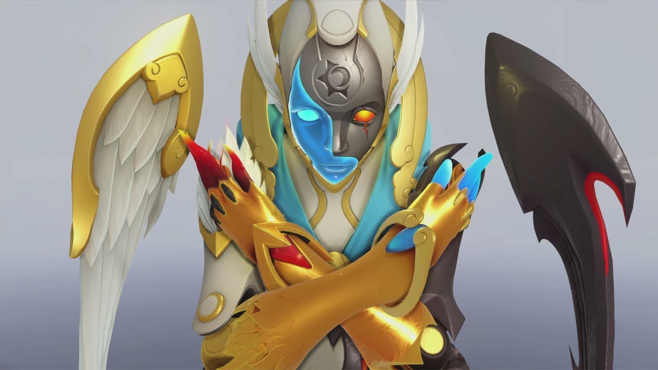 I Got The Good And Evil Skin For Echo (Overwatch) - YouTube