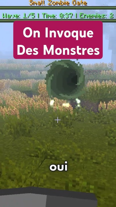 On Invoque des MONSTRES sur Minecraft - YouTube