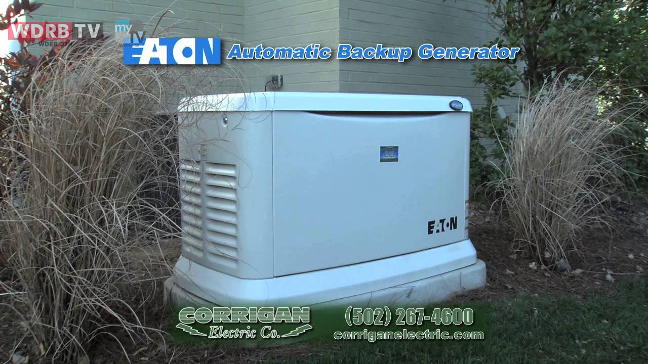 Corrigan Electric 2013 Eaton Generators 052813 15 wm - YouTube