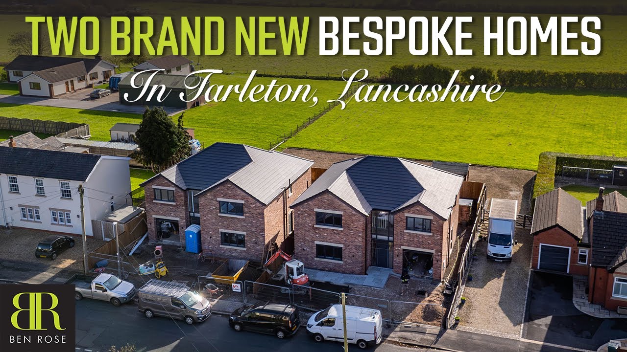 Walk Around of Two Brand New Bespoke Homes In Lancashire | Bespoke ...