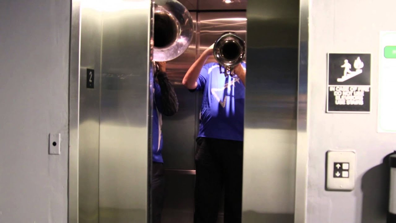 elevator surprise... - YouTube