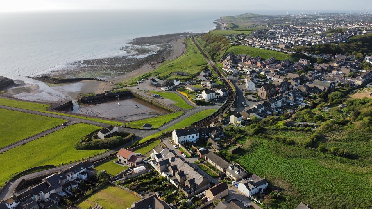 Harrington Marina - Workington By Drone 9th May 2023 - YouTube