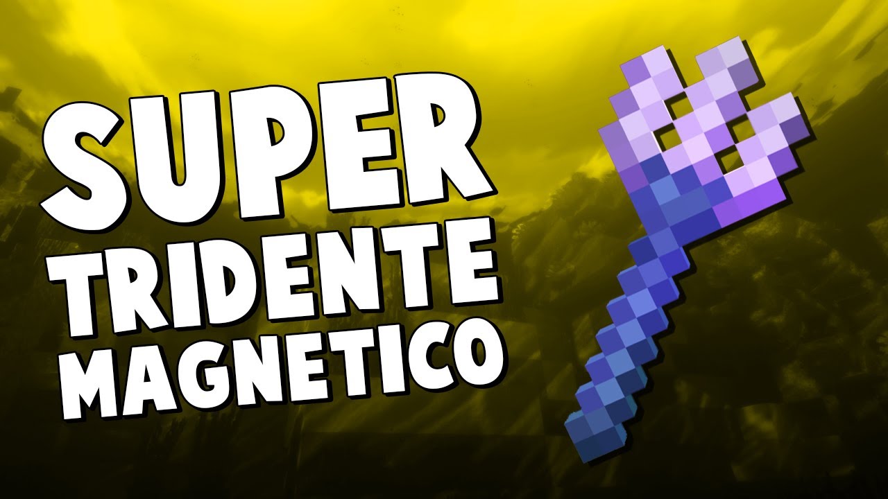 EL MEJOR TRIDENTE PARA MINECRAFT BEDROCK/PE 1.19 - TUTORIAL DE COMANDOS - YouTube