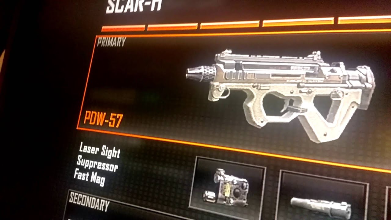 Best pdw-57 Bo2 class setup !!!!! - YouTube