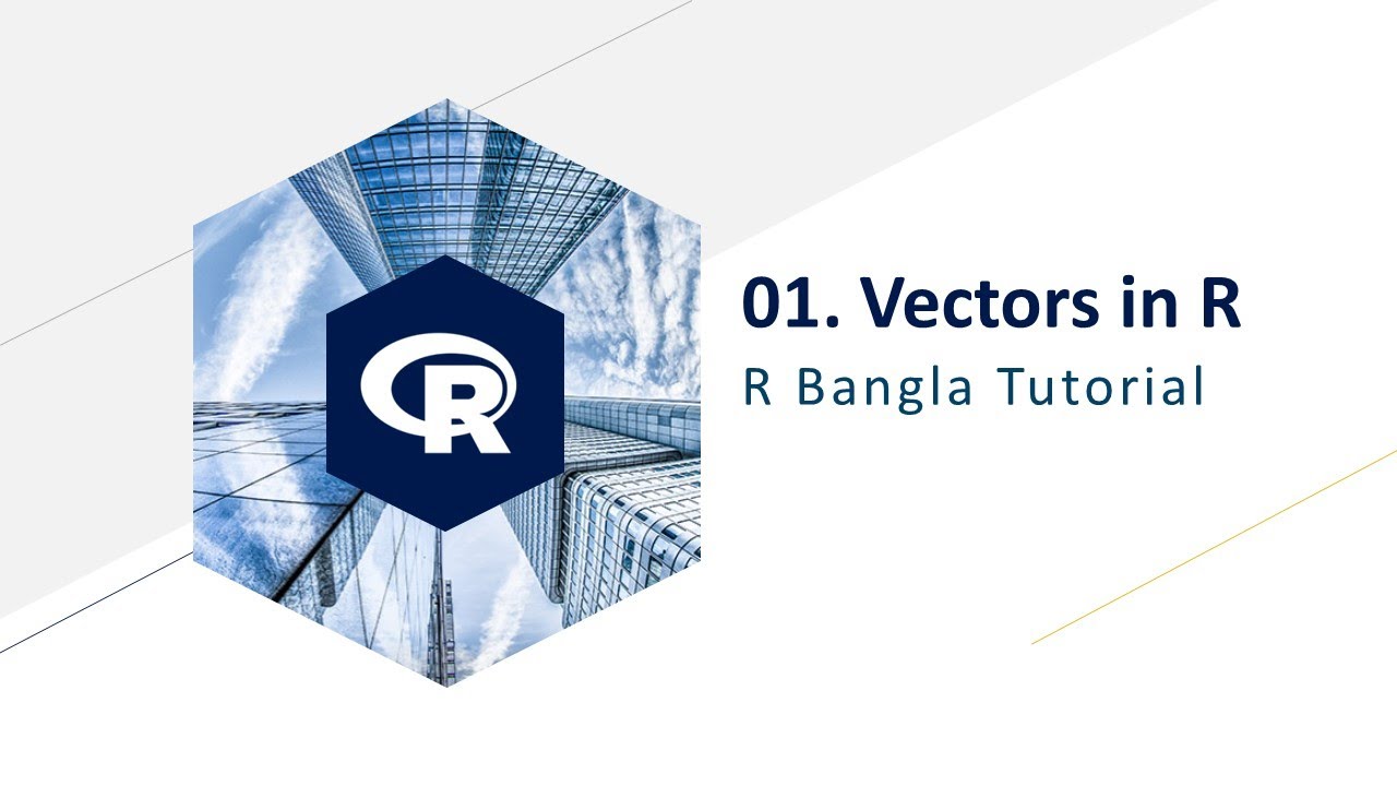 01. Vectors in R | r programming 2021 | r programming tutorial for data ...