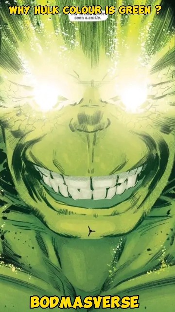 Why Hulk's Body Colour Is Green? #shorts - YouTube