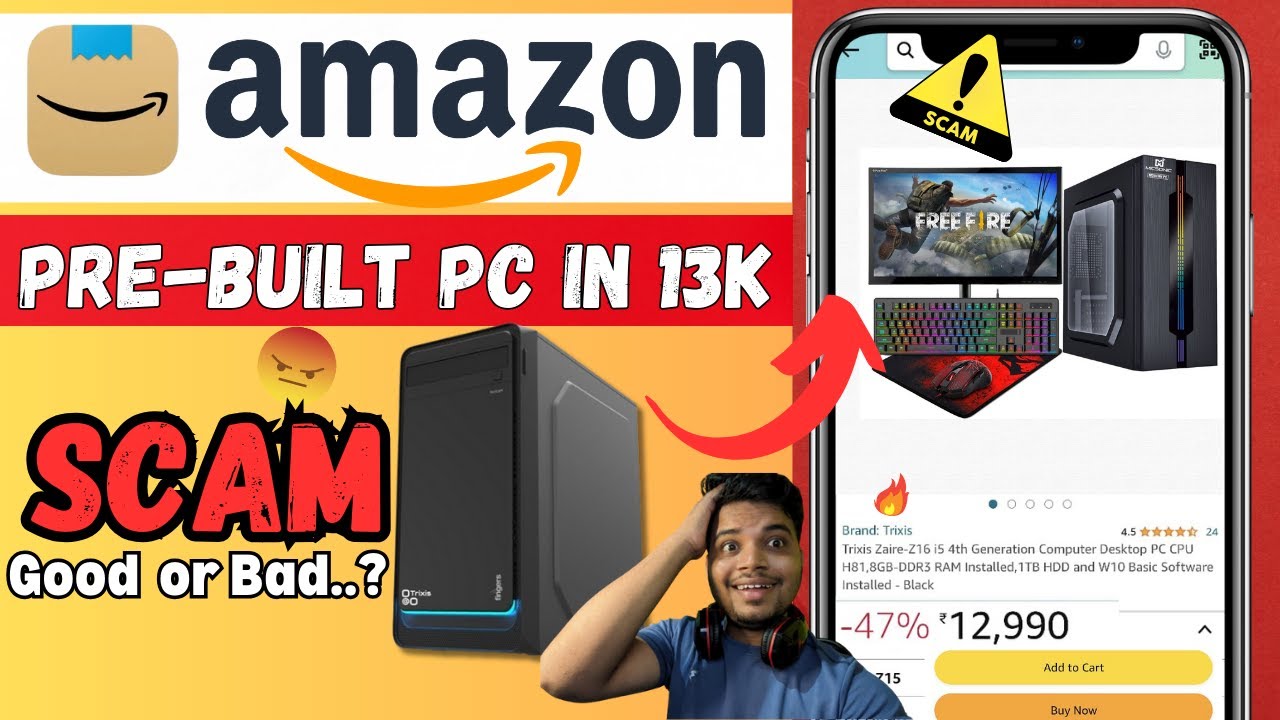 Pre-Built PCs From AMAZON Review 2024 - YouTube