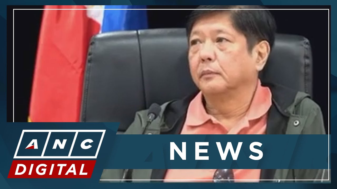 WATCH: Bongbong Marcos attends NDRRMC briefing on 'Karding' | ANC - YouTube