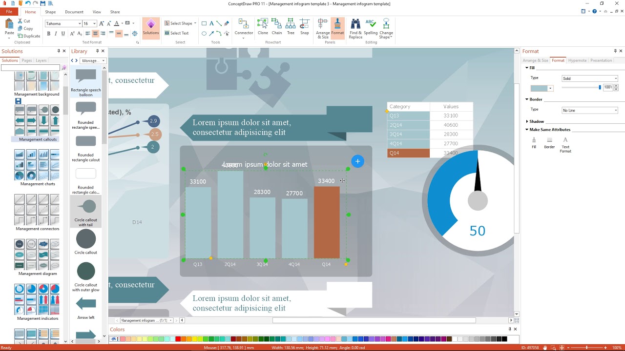 How to Create Management Infographics - YouTube