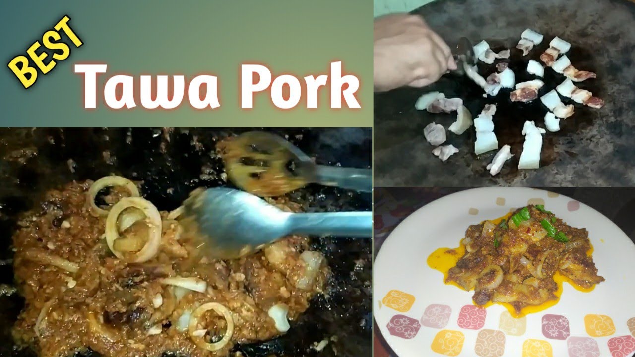 How To Cook Tawa PORK | Tawa Pork - YouTube