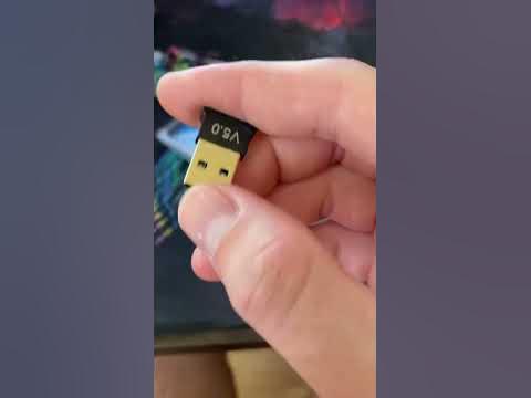Bluetooth адаптер 5.0 блютуз usb для компьютера - YouTube