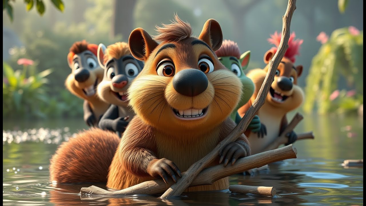 🦫 Bobby the Beaver 🦫- Kids Song - YouTube