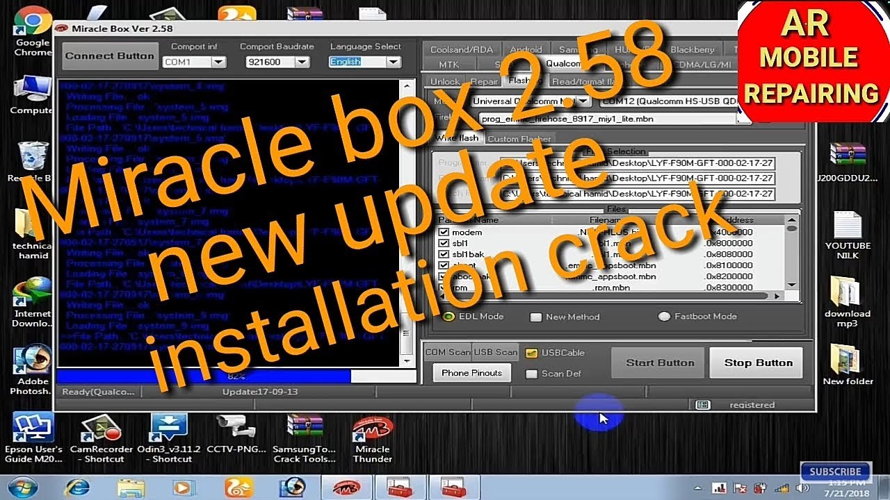 Miracle box 2.58 - installation - crack Thunder - Latest update 2018 ...
