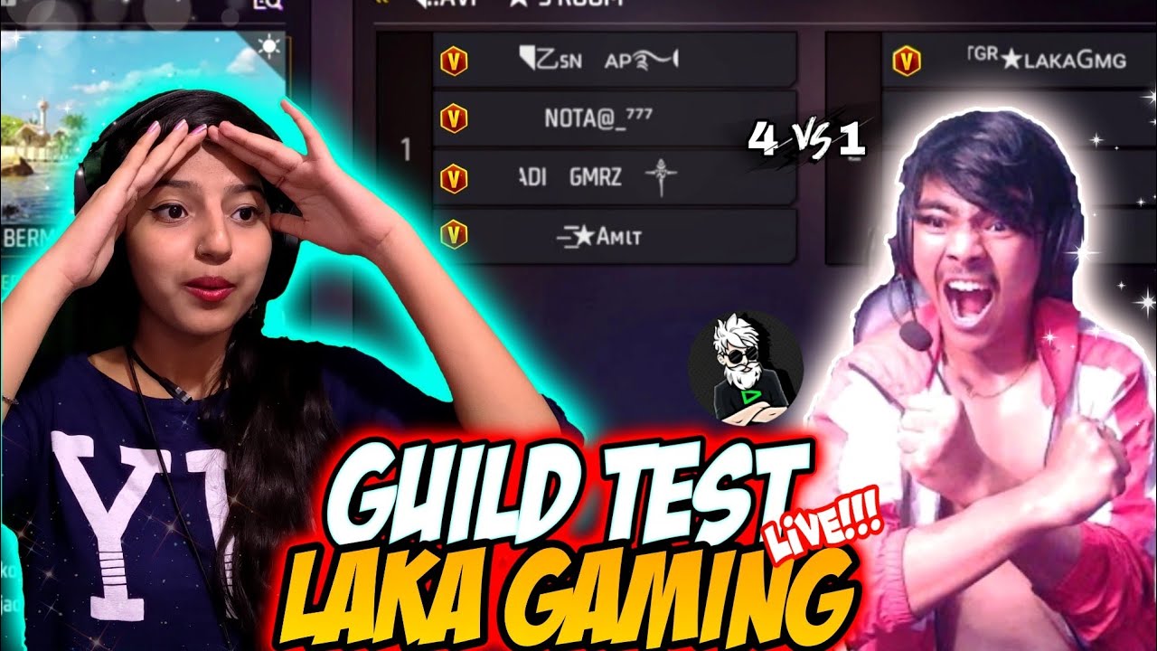 Laka Gaming ka Liya Guild Test😱🔥 || Laka gaming did guild test prank on ...