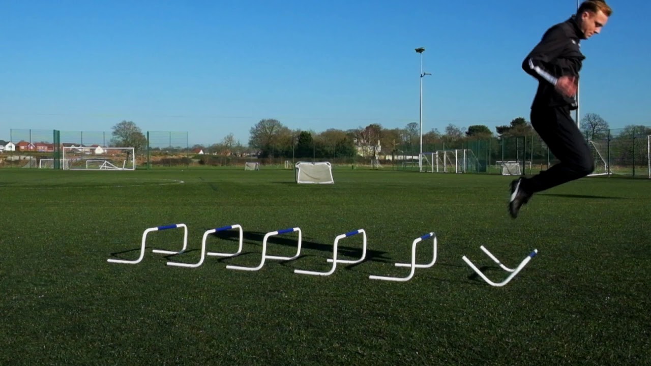 Bounce back hurdles - YouTube