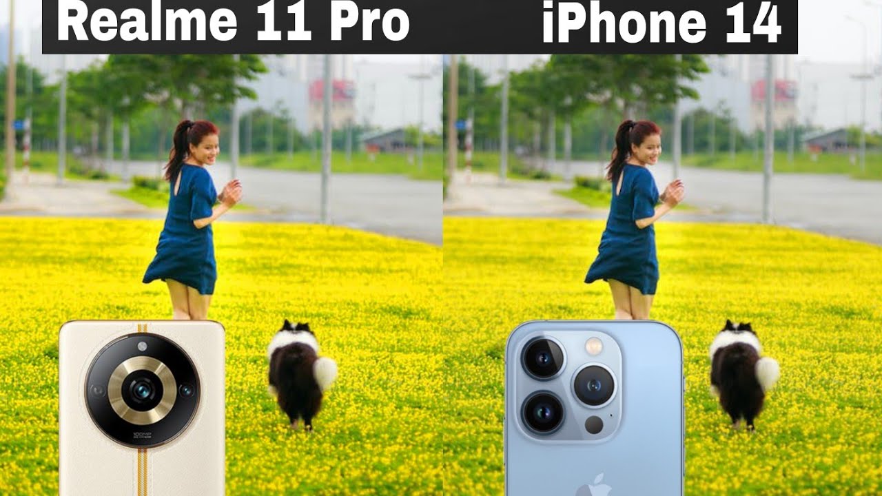Realme 11 Pro vs iphone 14 camera test - YouTube