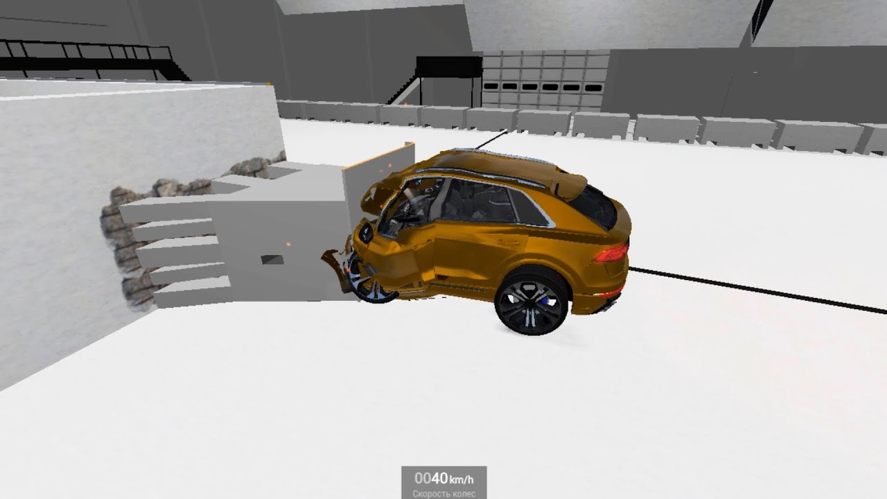 Audi RSQ8 crash test 2022🏎️ BeamNG.Drive🚌Car Crashing Android Gameplay🚙 ...