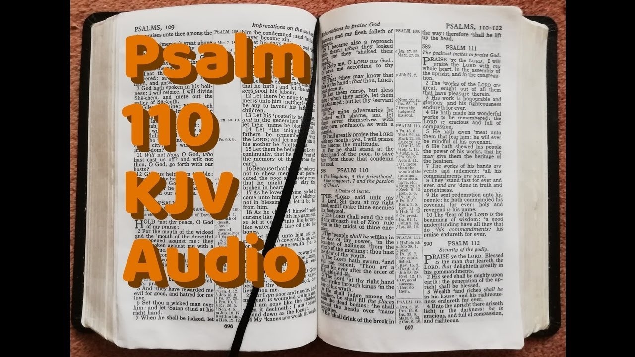 Psalm 110 KJV The Lord Said Unto My Lord YouTube psalm-110-kjv-the-lord-said-unto-my-lord-youtube