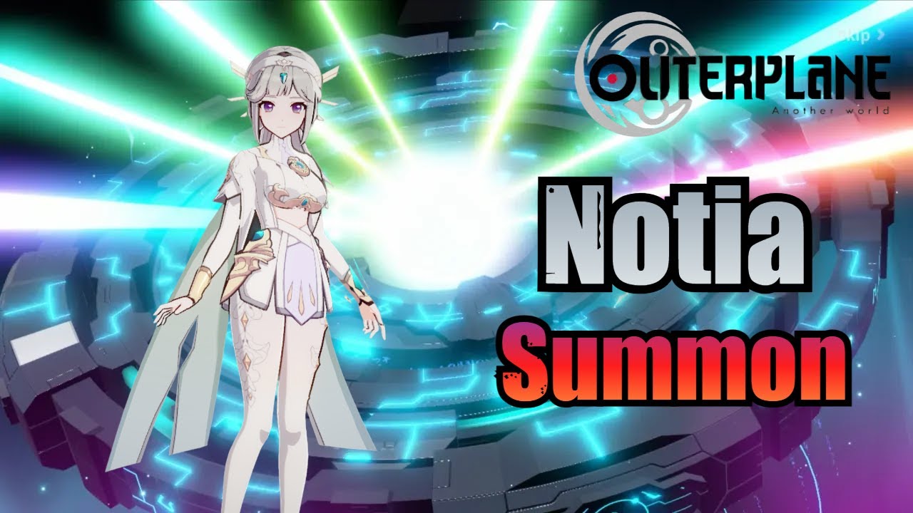 Notia Summon - Outerplane - YouTube