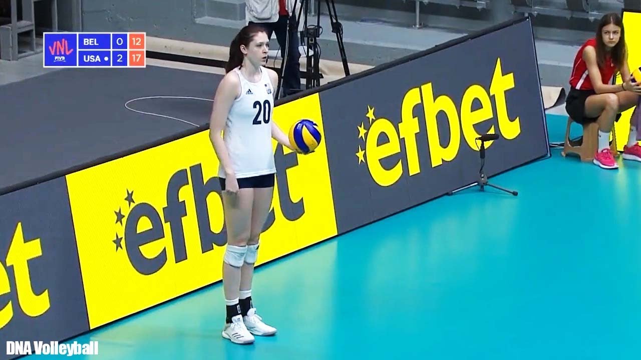 ดาน่า เร็ตต์เก้ 200++ cm. สัปดาห์แรก เนชันส์ลีก 2019 Dana Rettke ...