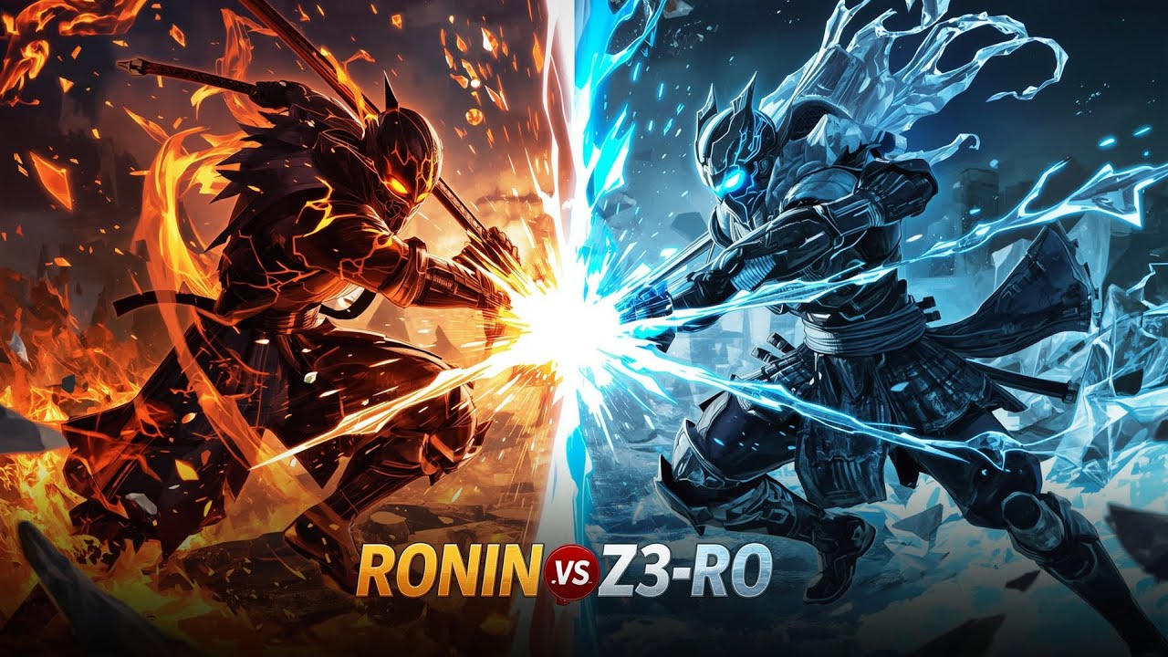 Inferno Ronin vs CryoTech Z3RO 🔥 ️|Fire vs Ice Epic Mortal Kombat # ...