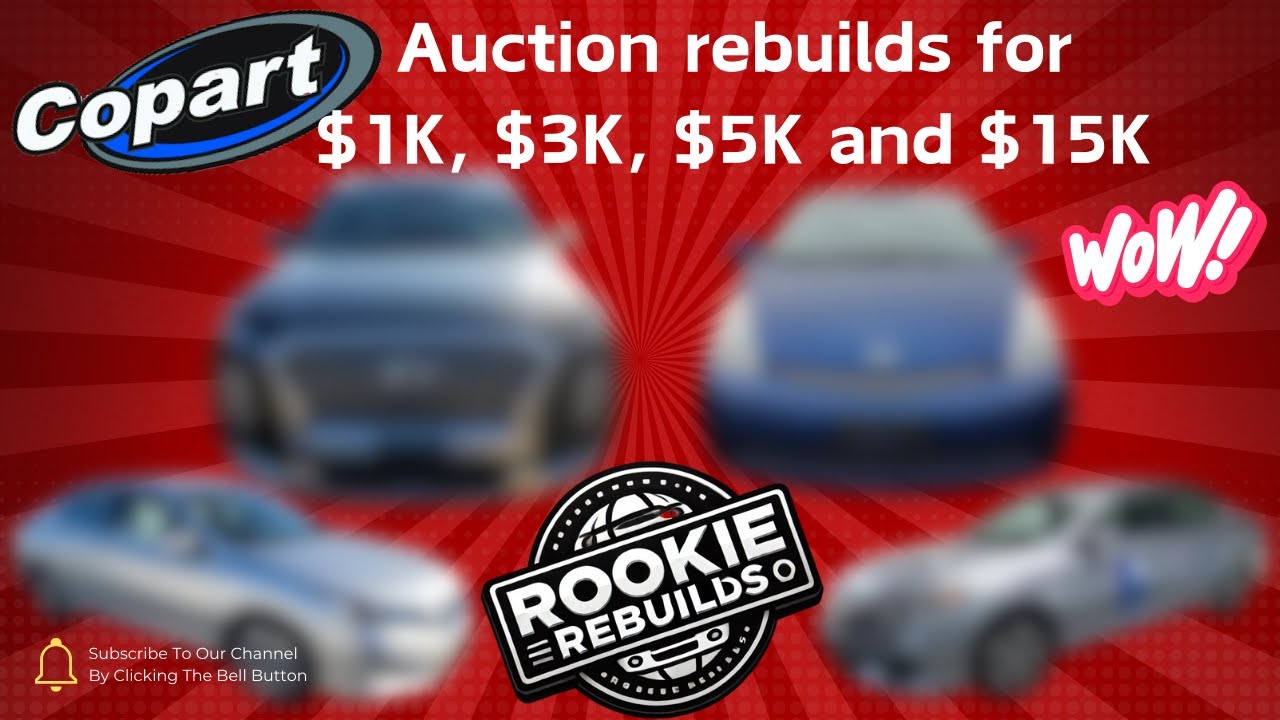 4 Auction Rebuilds, 1 Challenge: Which Car Will Make the Most Profit ...