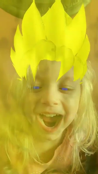 She Achieves Super Saiyan After Trying With All Her Might Youtube