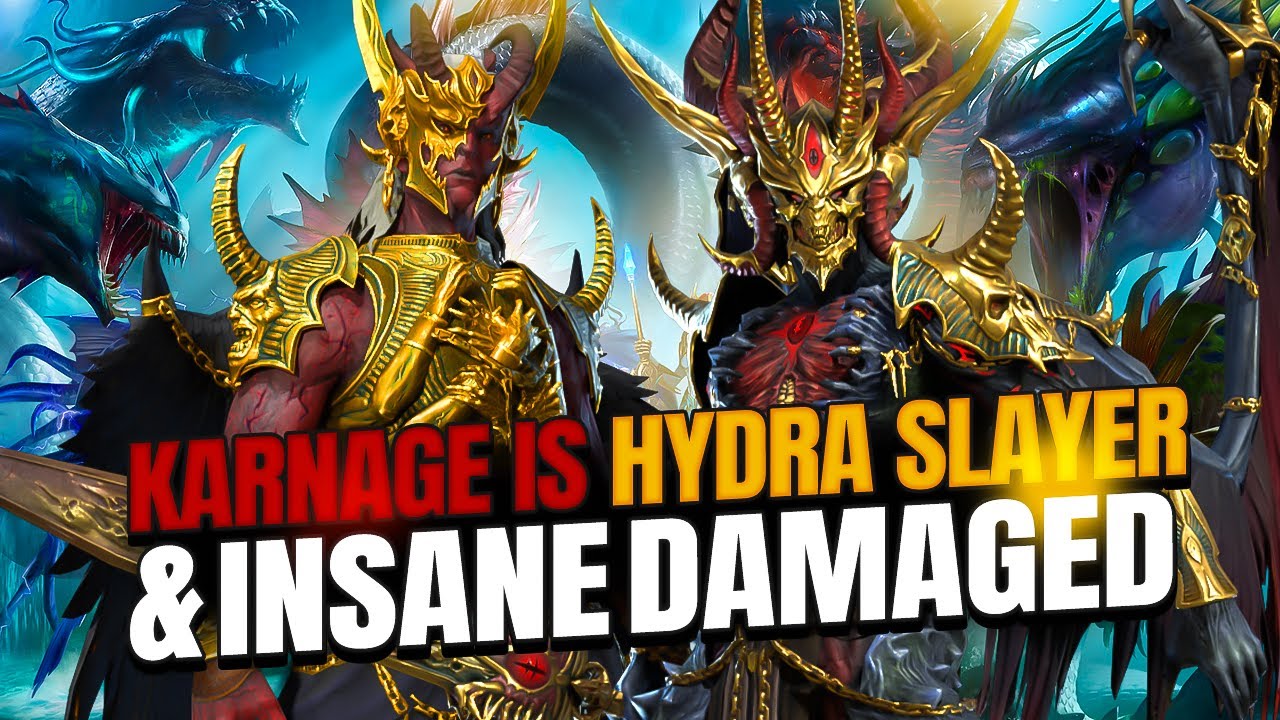 KARNAGE IS HYDRA SLATER & INSANE DAMAGED | Raid: Shadow Legends | - YouTube
