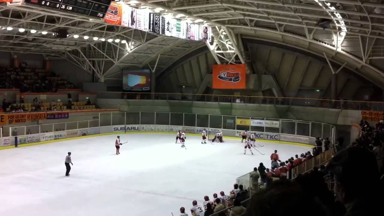 Nikko Icebucks vs China Dragon 2nd Period goal - YouTube
