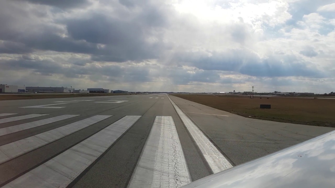 Take off from Greensboro piedmont triad international airport with ...