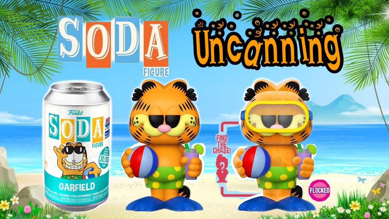 @OriginalFunko Soda Uncanning: Garfield - YouTube