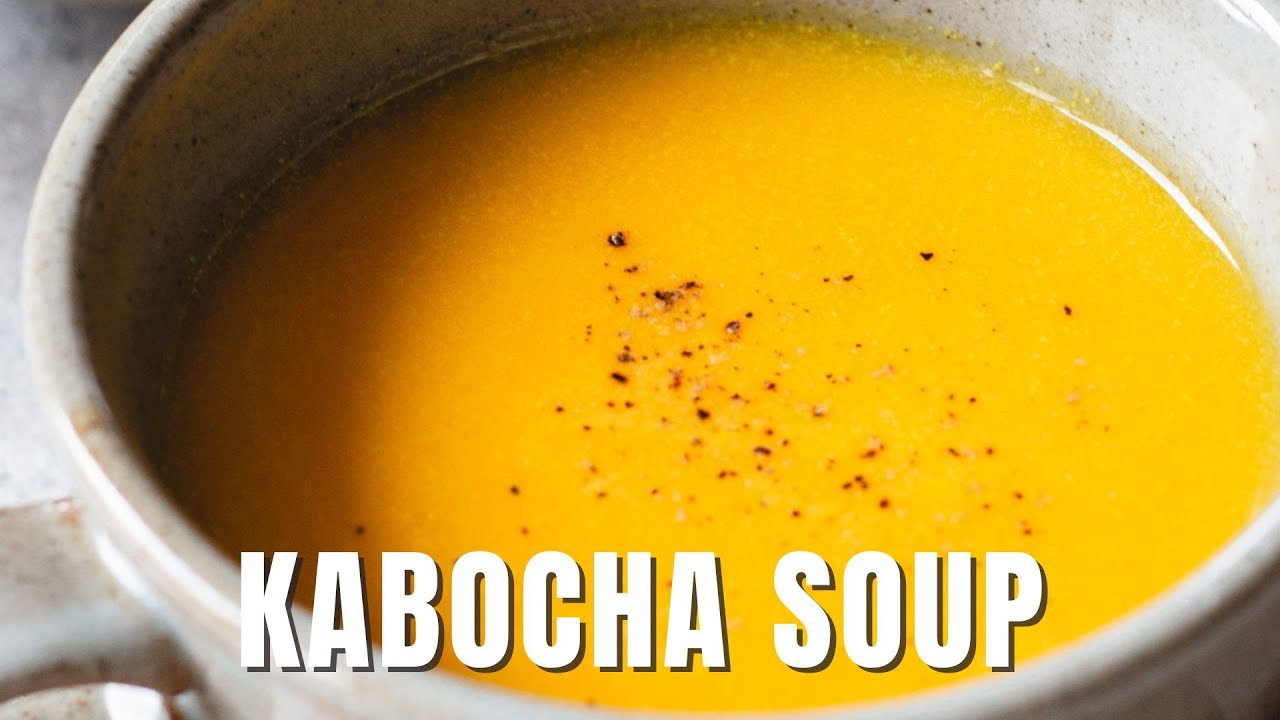 Japanese Pumpkin Soup Recipe | Kabocha Soup | Chef JA Cooks - YouTube