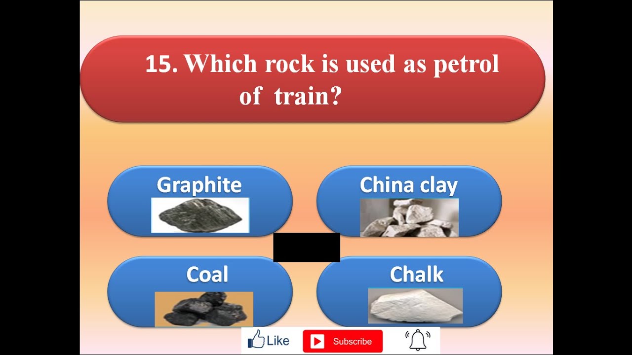 Quiz / Rock and mineral / Grade 4 ( Part 1 ) - YouTube