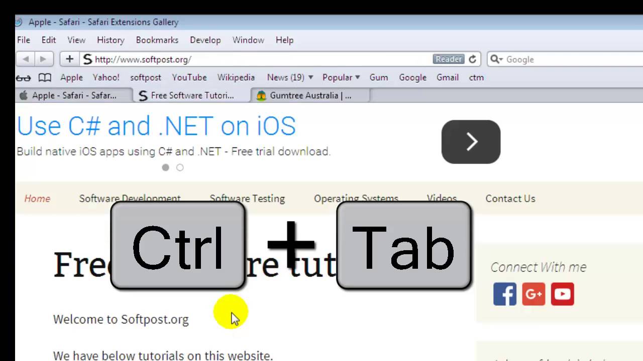 How To Move Between Tabs In Safari YouTube How To Move Between Tabs In Safari YouTube
