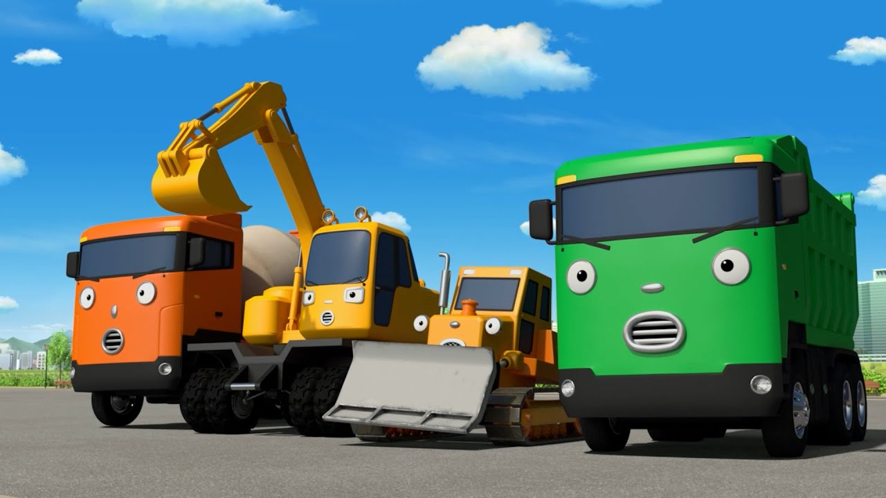 Strong Heavy Vehicles Episodes | Tayo the Little Bus S4-S6 | Tayo Sing ...