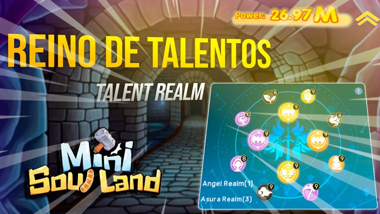 GUIA COMPLETO TALENT REALM (REINO DE TALENTOS) - MINI SOUL LAND | IDLE ...