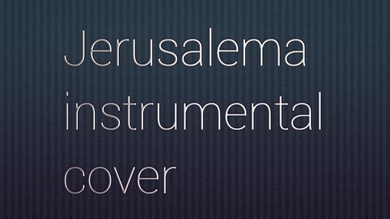 Jerusalema / Master KG./ Feat. Nomcebo / Instrumental Cover - YouTube