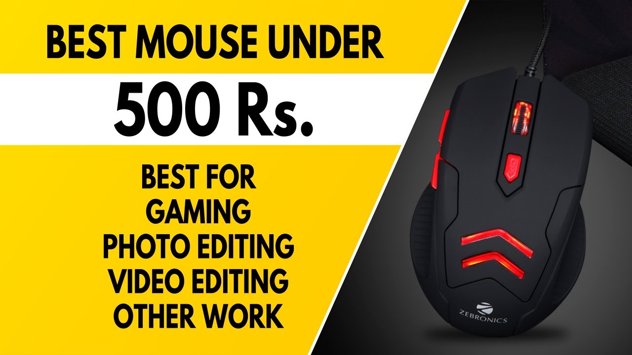 Best Mouse Under 500 Rs. In 2021 - YouTube