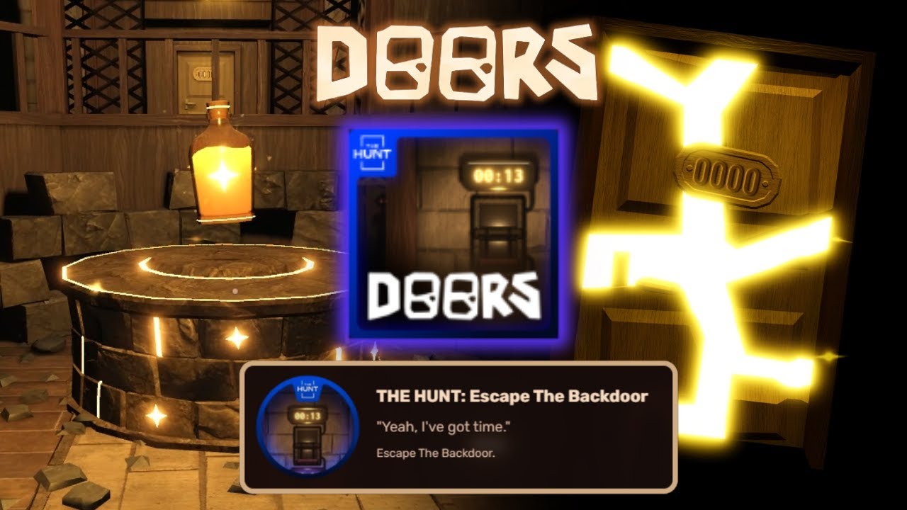 DOORS: The Hunt - the Backdoor | Full Walkthrough [ROBLOX] - YouTube