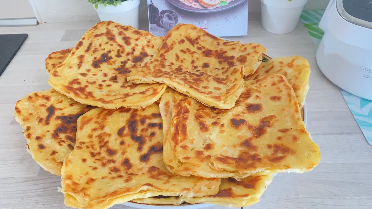Msemen marocain 100% réussie rapide te efficace en 20 minutes 👍 💯🇲🇦# ...