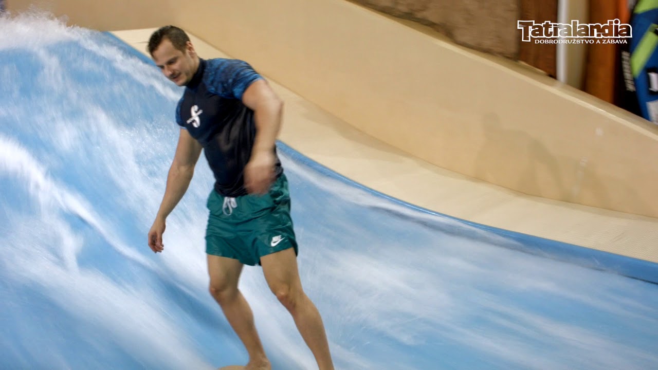 Surf Waves Tatralandia | Flowboarding | Dospelí / Adults - YouTube