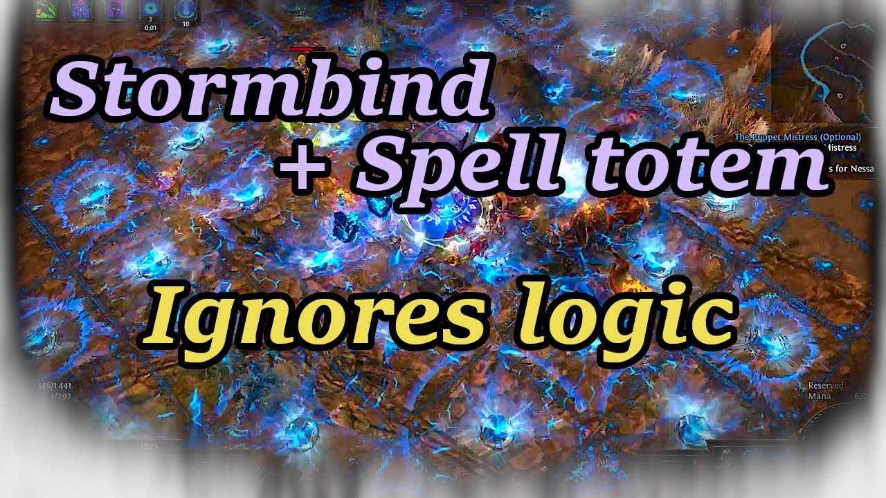 Is Stormbind weirdest skills in Path of Exile? (3.10 Delirium) - YouTube