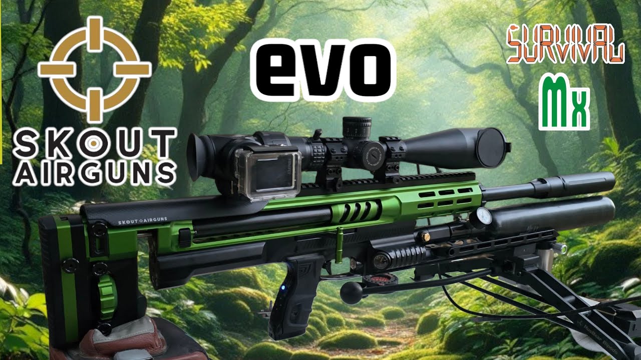 Skout Airguns: Evo // Revisión y Pruebas - YouTube