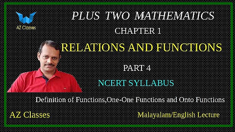 RELATIONS AND FUNCTIONS....FOCUS AREA....CHAPTER 1 ...SELECTED PORTIONS...PLUS TWO MATHEMATICS ...
