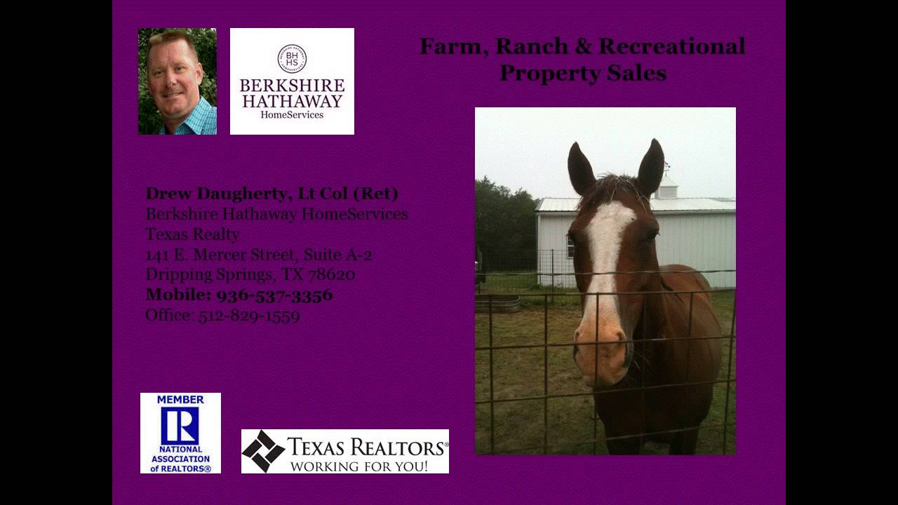 Drew Daugherty, Realtor of Acreage property - YouTube
