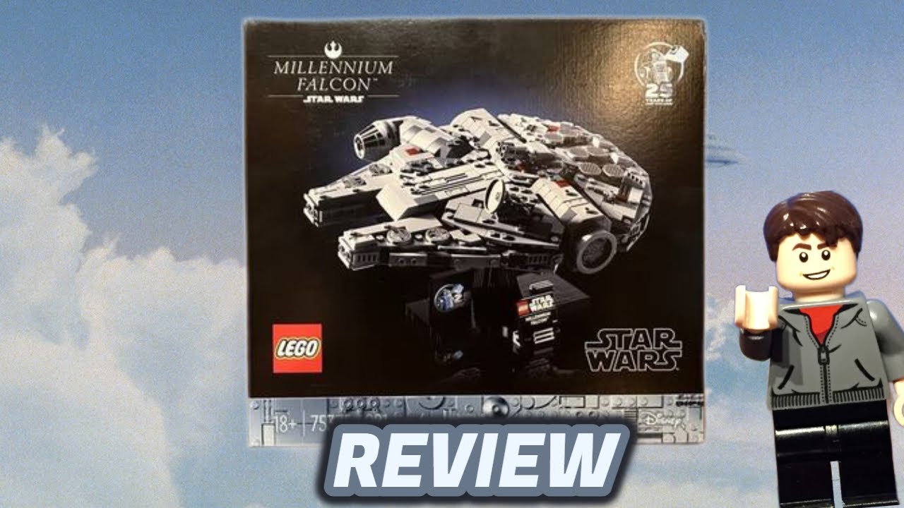 lego star wars 75375 midi scale millennium falcon set review - YouTube